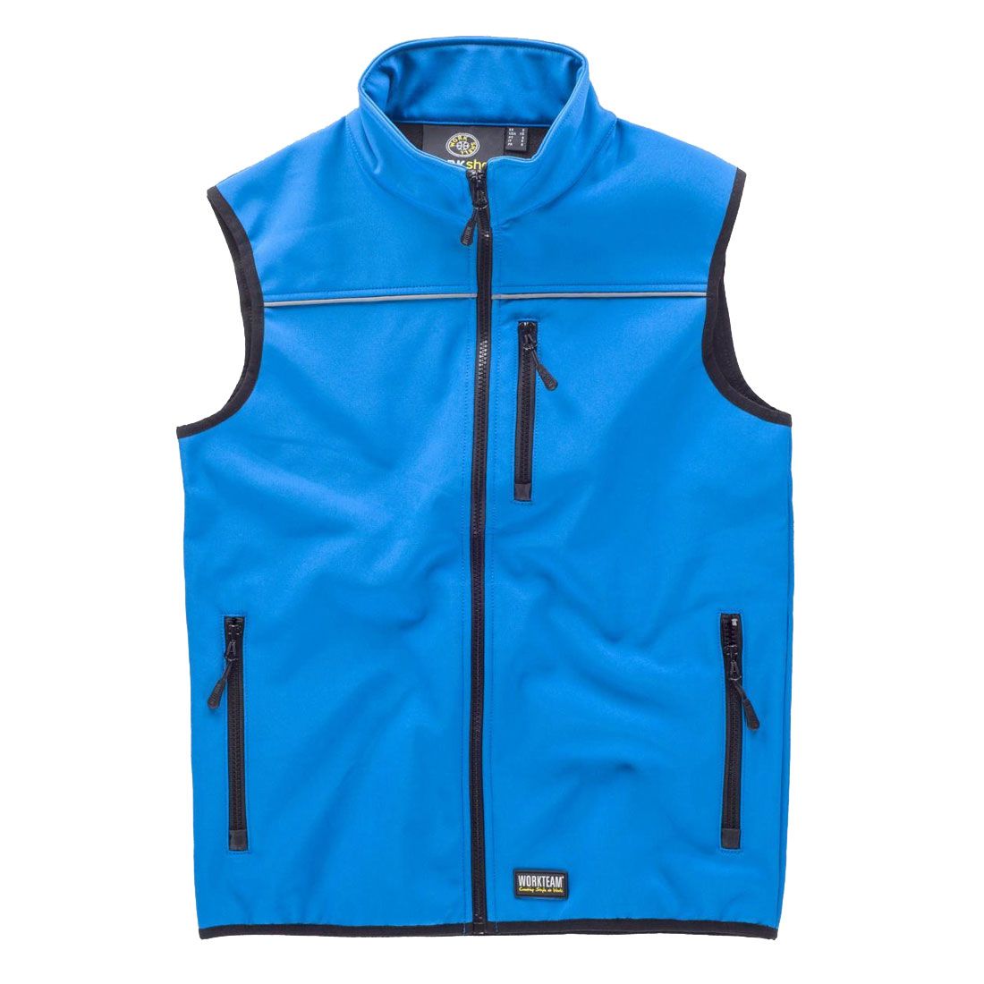 Chaleco Softshell con remate | externali