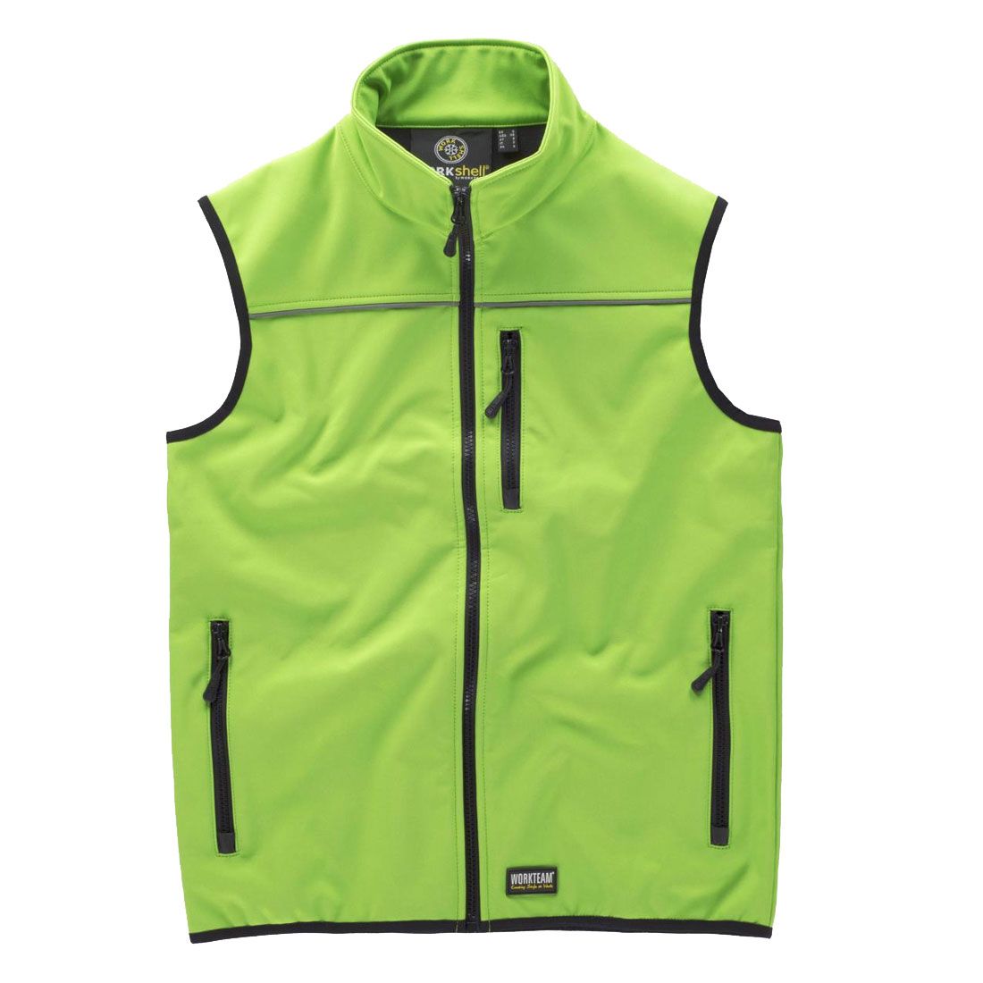 Chaleco Softshell con remate | externali